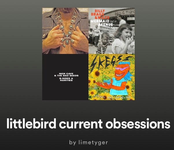 It’s all about the music (Part 2) – Littlebird tweets